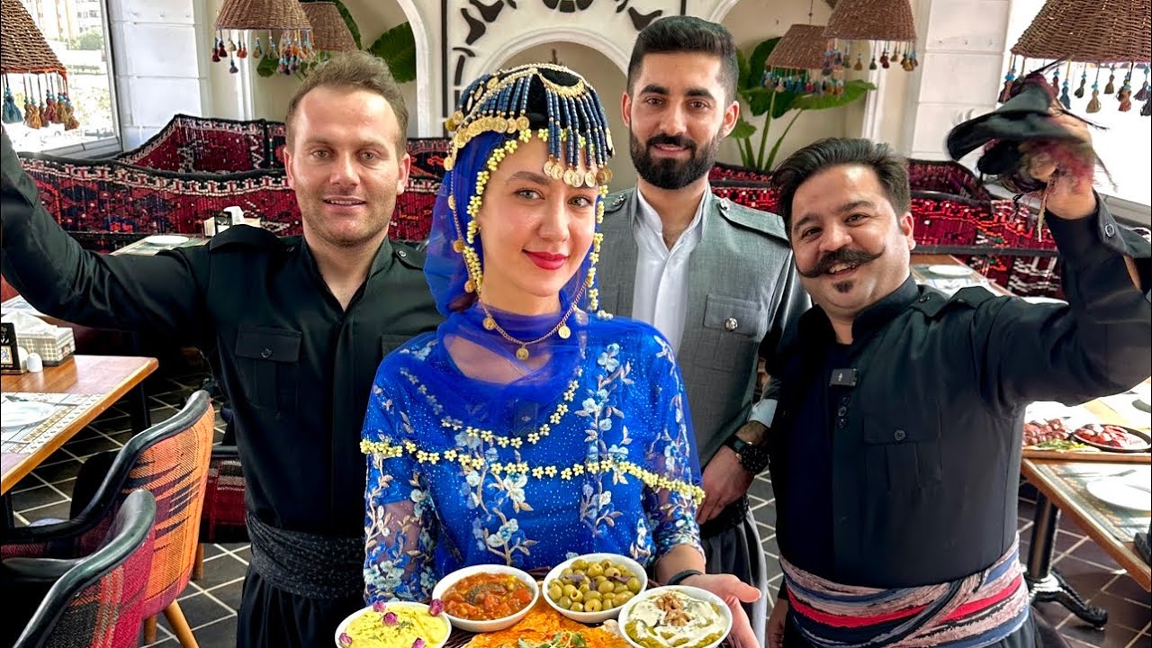 کردستان وسط تهران 😃 | Kurdish restaurant in Tehran - YouTube
