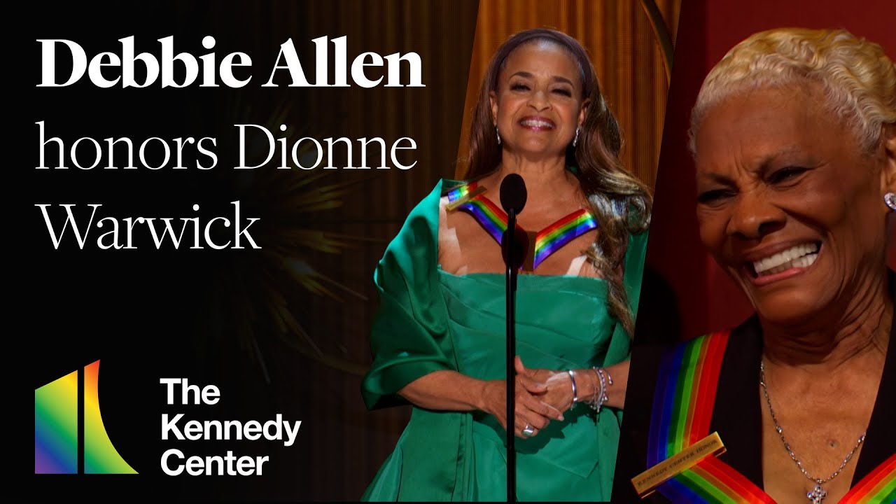 Debbie Allen honors Dionne Warwick | 46th Kennedy Center Honors - YouTube