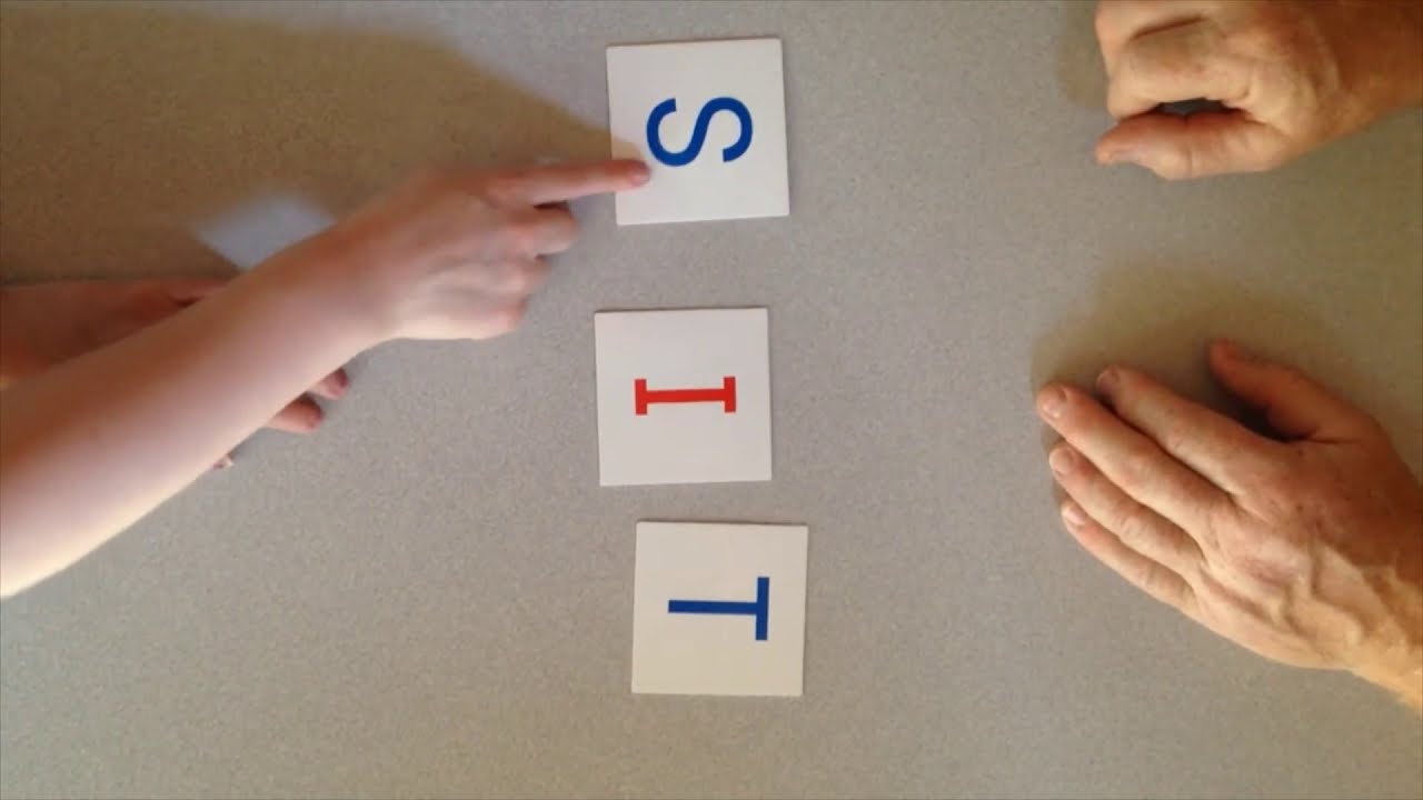 Receptive Letters using ABA - YouTube