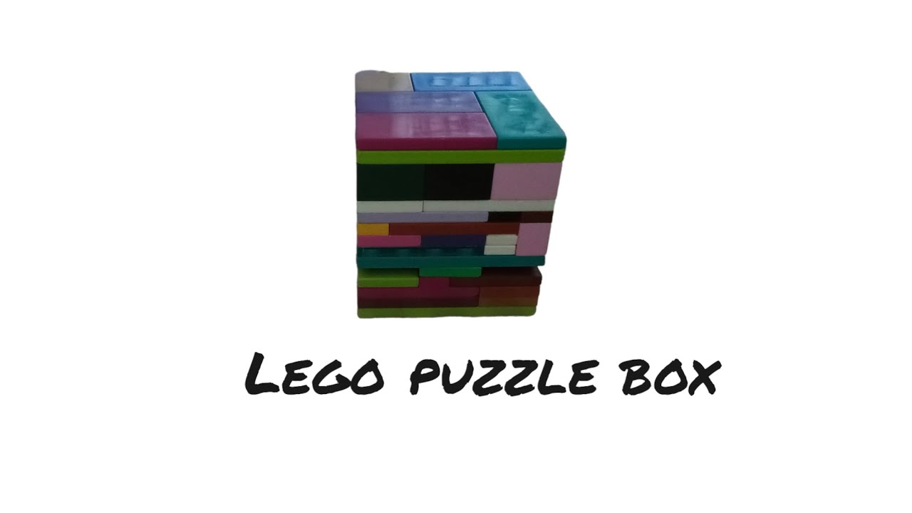 Lego puzzle box by @stanw7655 - YouTube