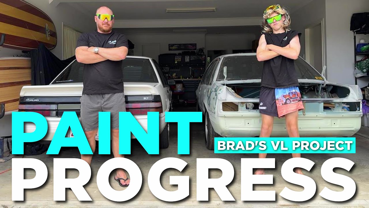 PAINT PROGRESS - VL COMMODORE BUILD - EP 12 - YouTube