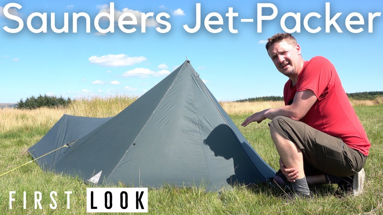 Robert Saunders Jet-packer lightweight vintage tent | first look and pitch - YouTube