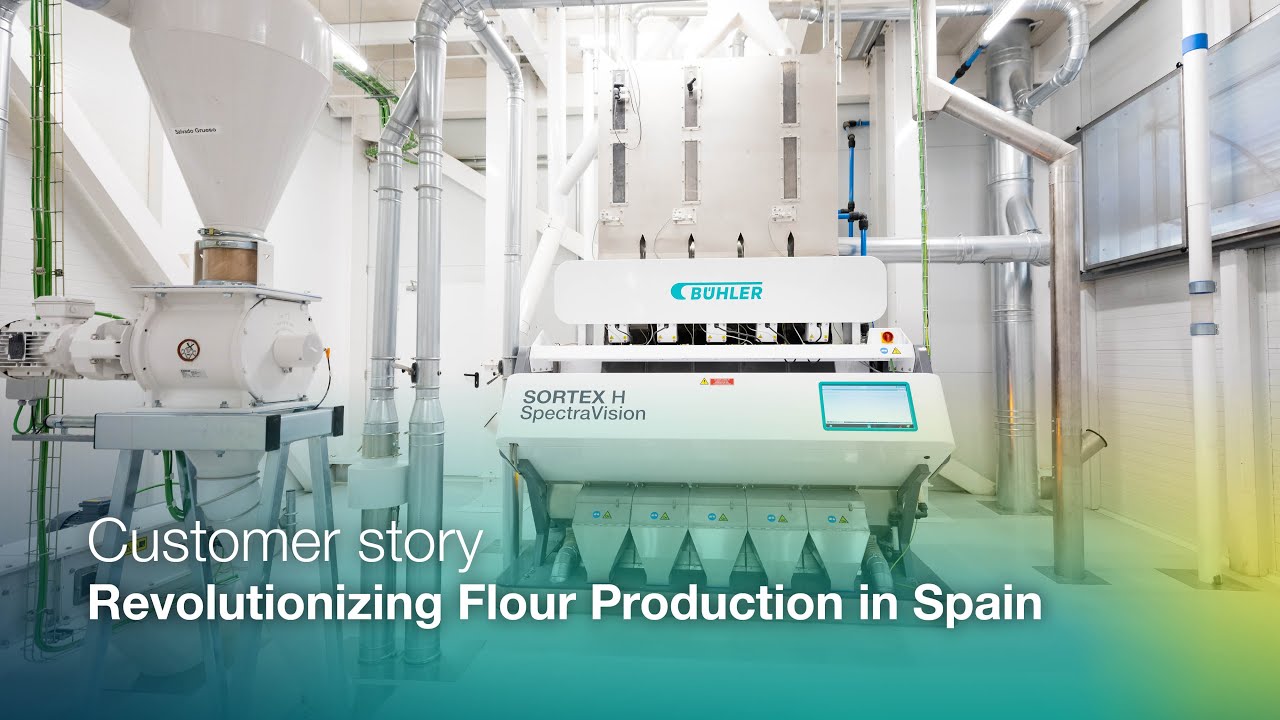 SORTEX H in action at Panificadora Conquence - YouTube