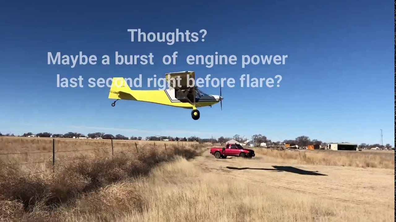 no flare landing - YouTube