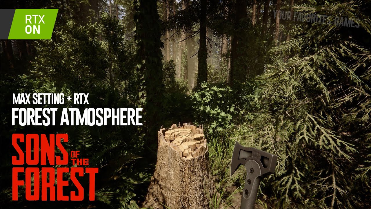 Forest Vibe in Sons Of The Forest | RTX ON + MAX SETTINGS 2K - YouTube