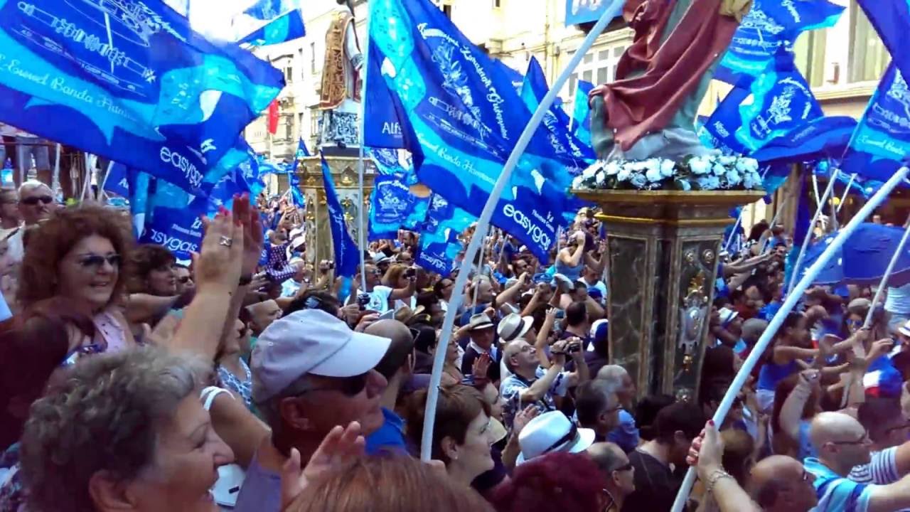 Hamrun festa San Gejtanu tal Miskina 07 08 2016 10 - YouTube