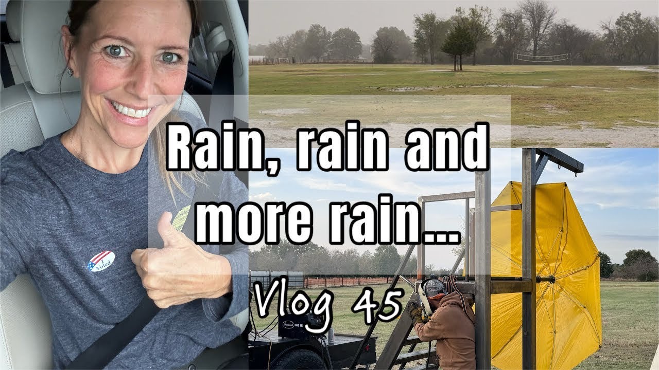 Rain rain and more rain… #vlog 45 - YouTube