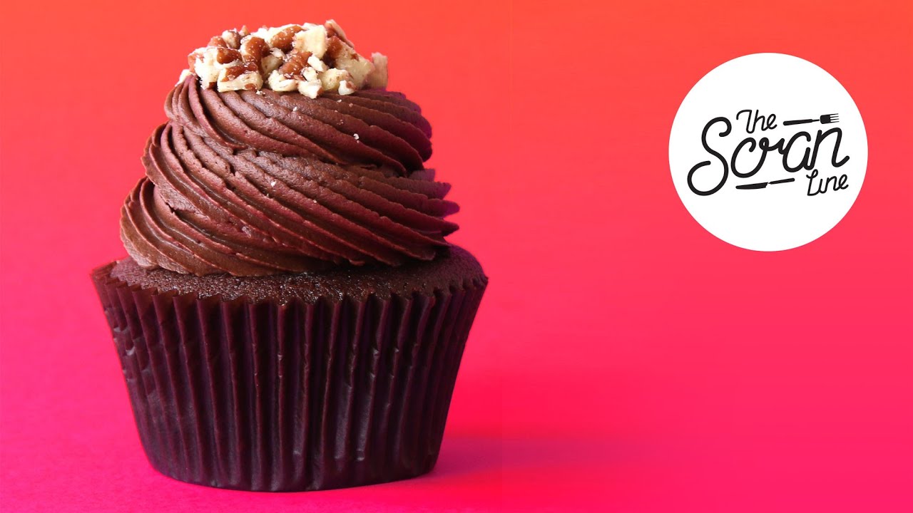 GERMAN CHOC CUPCAKES - The Scran Line - YouTube