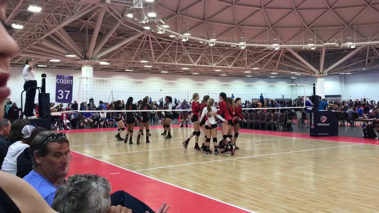 Kennedy Wright #9 Outside Hitter | GJNC 2017 - 16 USA Highlights - YouTube