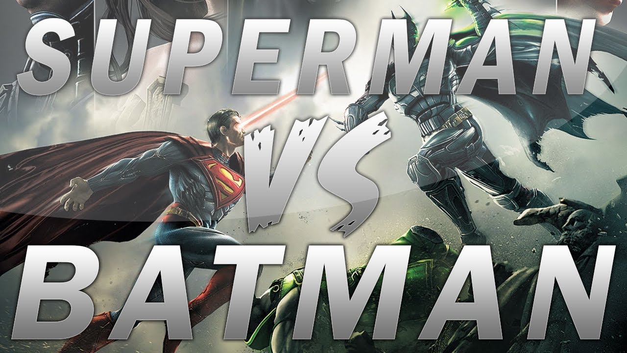Injustice: Gods Among Us | Superman VS Batman Battle Arena Finale HD ...