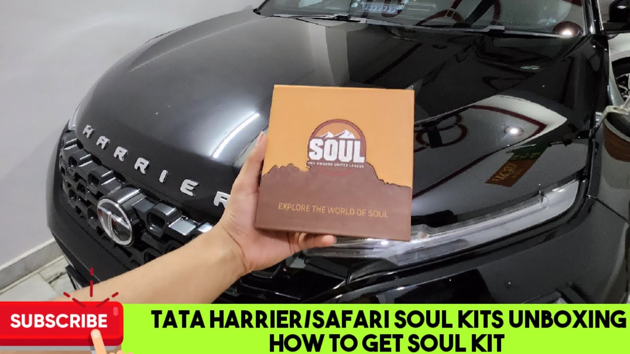 Tata harrier/safari soul kit unboxing review how to get soul kits must ...