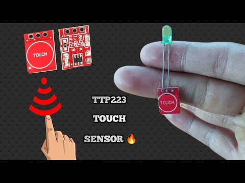 How To Use TTP233 Touch Sensor // DIY Touch Switch - YouTube
