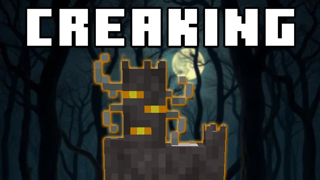 How to Find the CREAKING MOB in MINECRAFT - YouTube