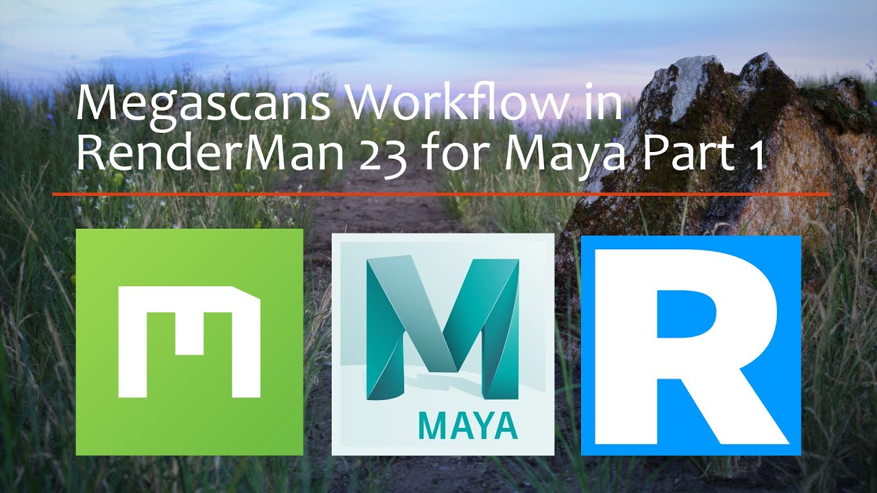 Megascans Workflow in RenderMan 23 for Maya Part 1 - YouTube