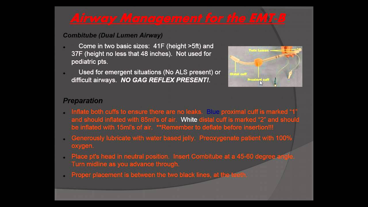 Advanced Life Support (ALS) Assist for the EMT Lecture - YouTube