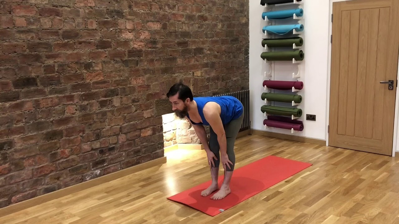 Beginners Forward Bend Sequence - YouTube