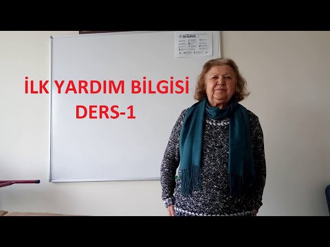 EHLİYET SINAVI İLK YARDIM DERSİ ( DERS-1 ) DETAYLI ANLATIM -ADANA GÜVEN SÜRÜCÜ KURSU