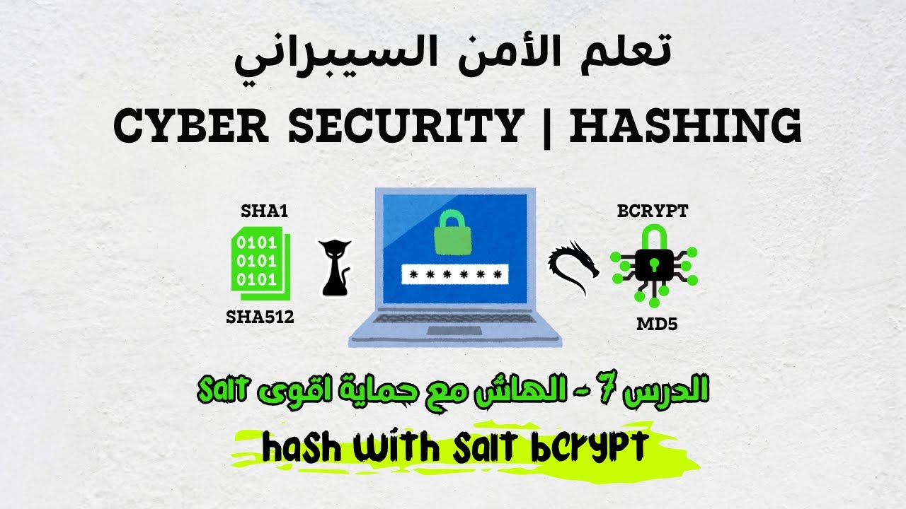 Module 8 - Hashing hash with salt bcrypt - YouTube