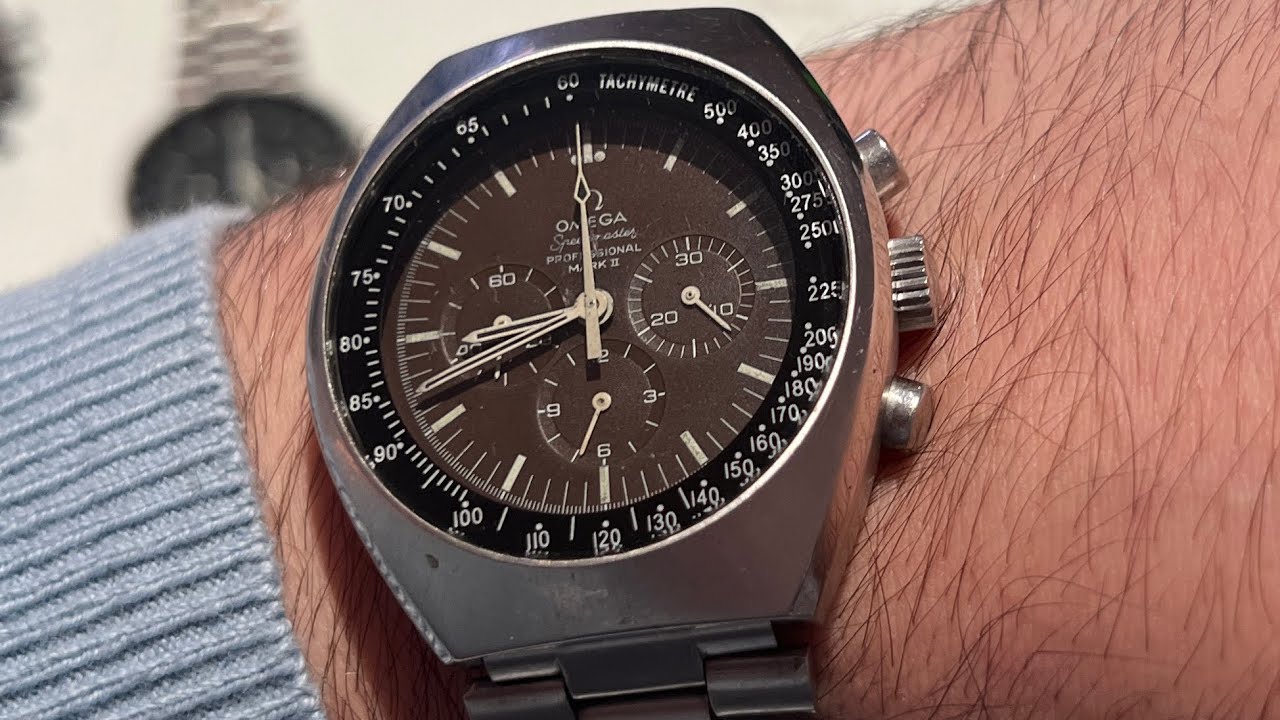 EP22: MI NUEVO OMEGA SPEEDMASTER MARK II CHOCOLAT FACE / AC WATCHES ...
