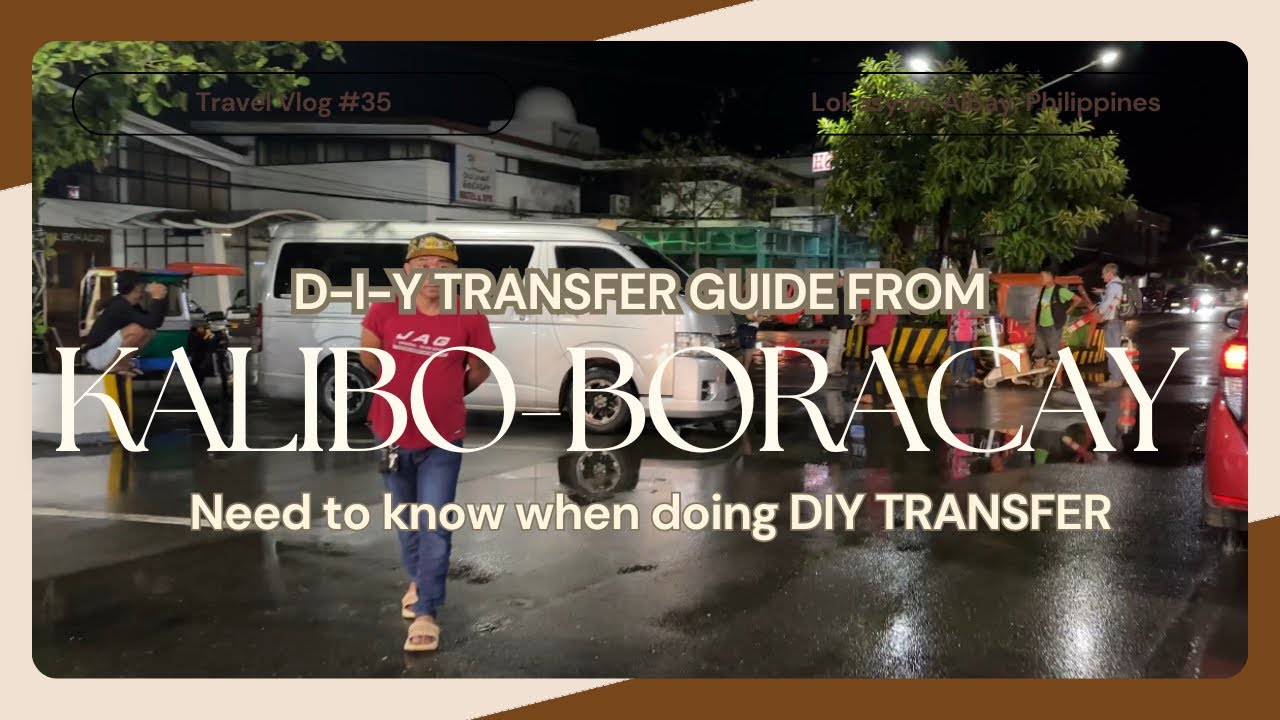 DIY transfer guide from Kalibo Domestic Airport to Caticlan Jetty Port ...