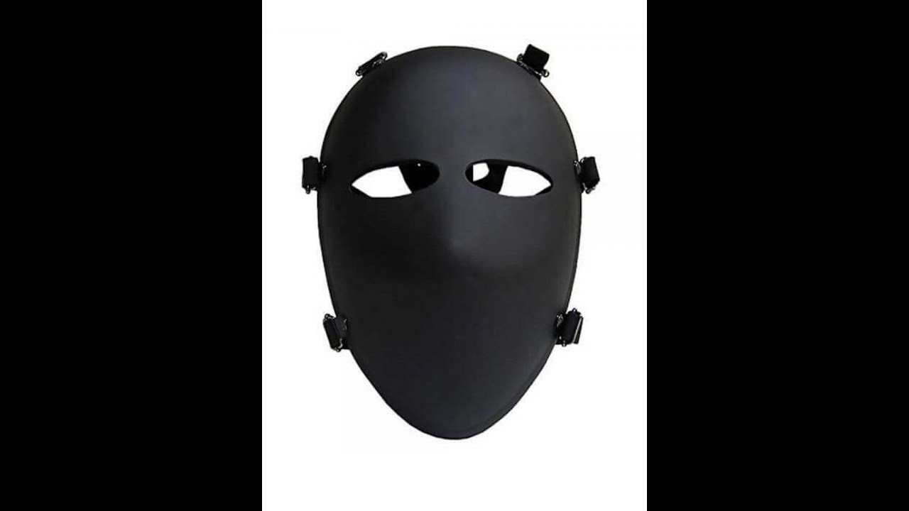 Ballistic Face Mask - YouTube