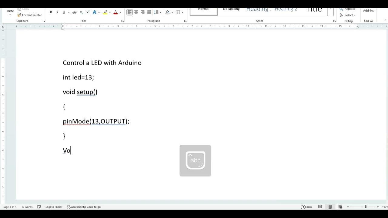 Controlling LED with Arduino: Software Setup & Coding Tutorial! - YouTube