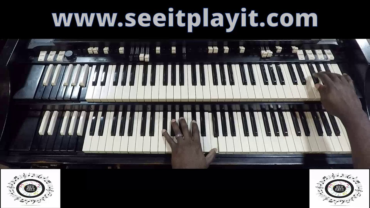 Playing organ. (Small clip) - YouTube