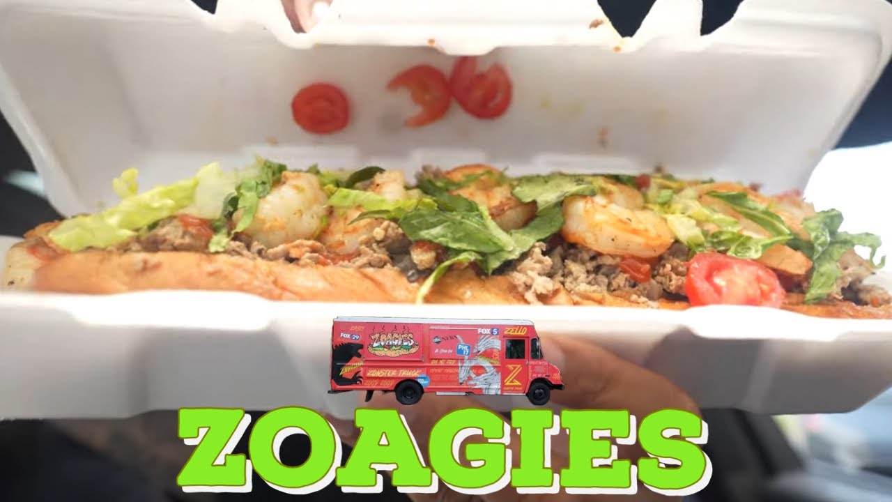 Trying the viral cheeseteak from ZOAGIES - YouTube