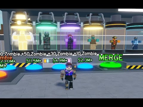 Zombie merge simulator roblox full guide!!! - YouTube