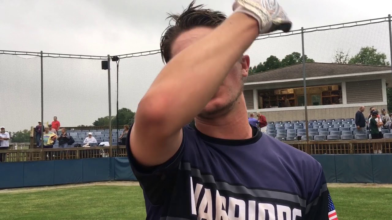 Woodhaven’s Kyle Ray on game-winning hit vs. Grand Ledge - YouTube