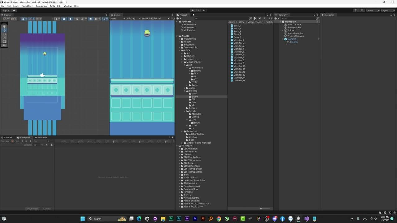 Làm Game Vì THÍCH có NÊN không? - Merge Shooter Devlog 02 - YouTube