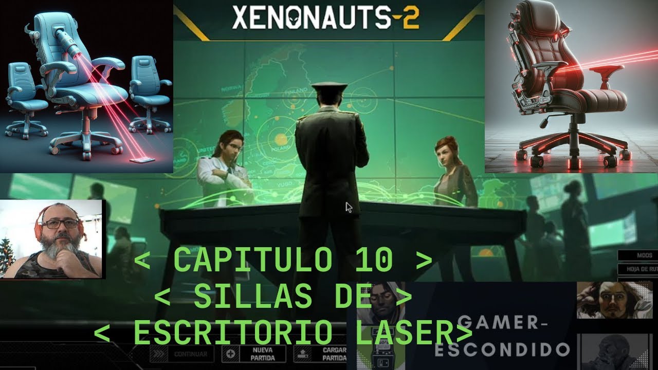 Xenonauts 2 walkthrough CAP 10 SILLAS DE ESCRITORIO LASER - YouTube