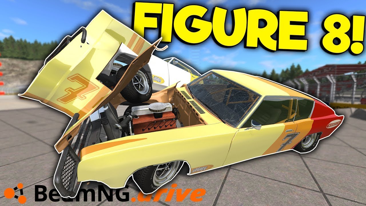 INSANE FIGURE 8 & OFF ROAD RACE CRASHES! - BeamNG Gameplay & Crashes ...