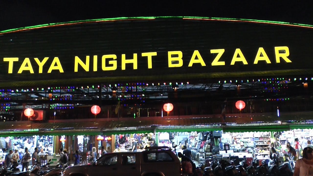 Thailand "Pattaya Night Bazaar" - YouTube