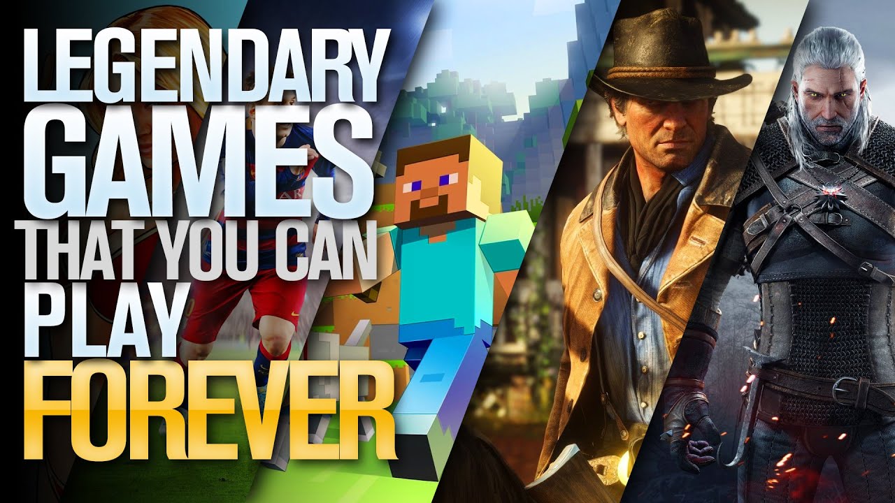 Top 10 Legendary Games that You Can Play Forever - YouTube