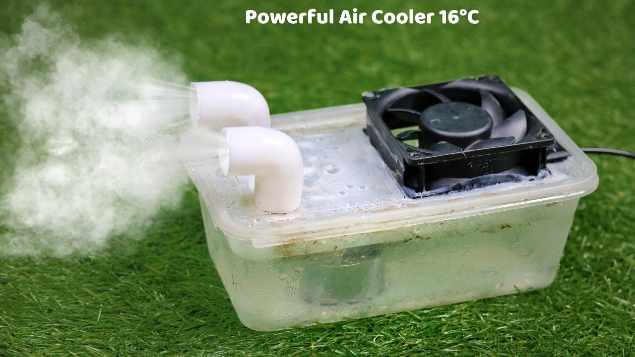 How To Make Mini Powerful Air Cooler At Home DIY Air Conditioner how-to-make-mini-powerful-air-cooler-at-home-diy-air-conditioner