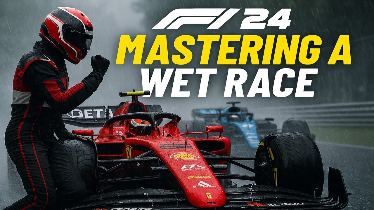 INCREDIBLE WET RACE AT MONZA! | F1 24 - YouTube