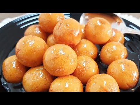 Öyle bir Lokma’ki ❗️ Hint tatlısı Gulab Jamun mutlaka deneyin 😍 #gulabjamun #tatlı