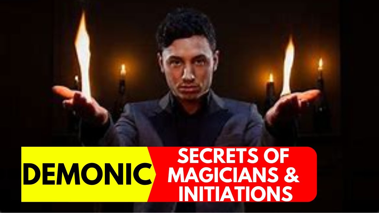 DEMONIC Actions of MAGICIANS Performance & HOW They INITIATE People To ...