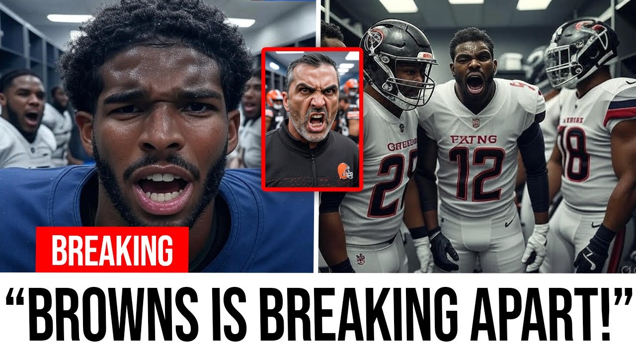 Browns Locker Room in CHAOS as Players Explode on Coaches Over Shedeur ...