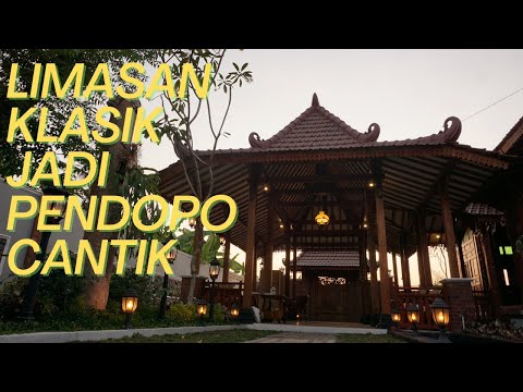 MEMANFAATKAN LIMASAN SEBAGAI PENDOPO CANTIK