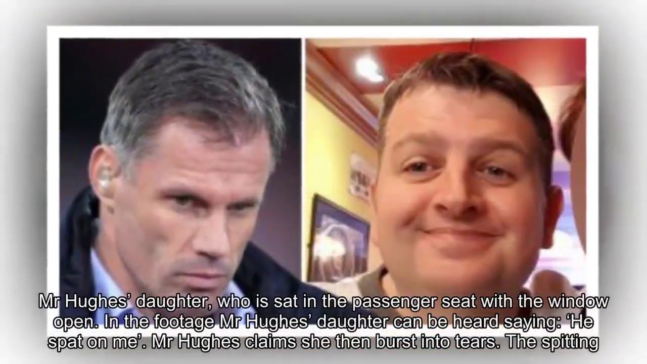 First picture of man who filmed Jamie Carragher spitting at his ...