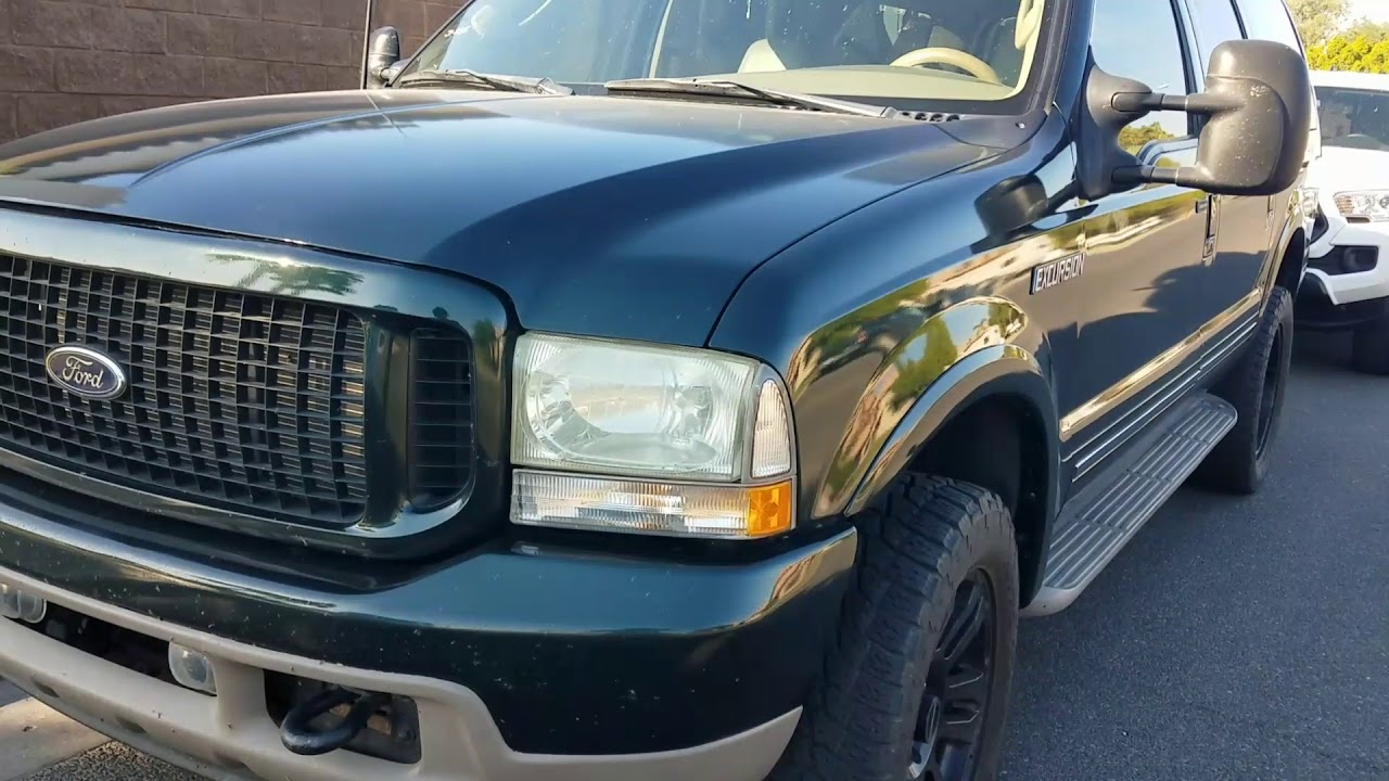2003 Ford Excursion Limited 6.0 Diesel FOR SALE - YouTube