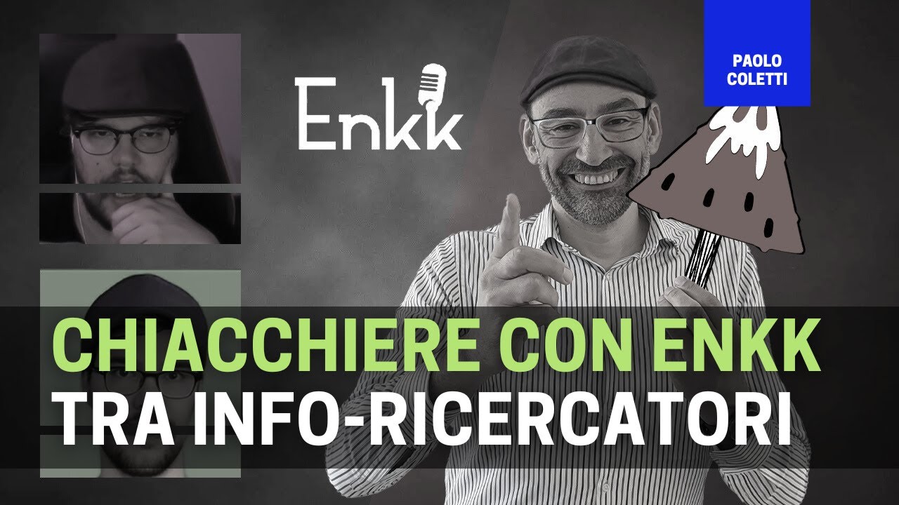 Chiacchierata tra info.ricercatori con @enkk | 24 ottobre 2024 - YouTube