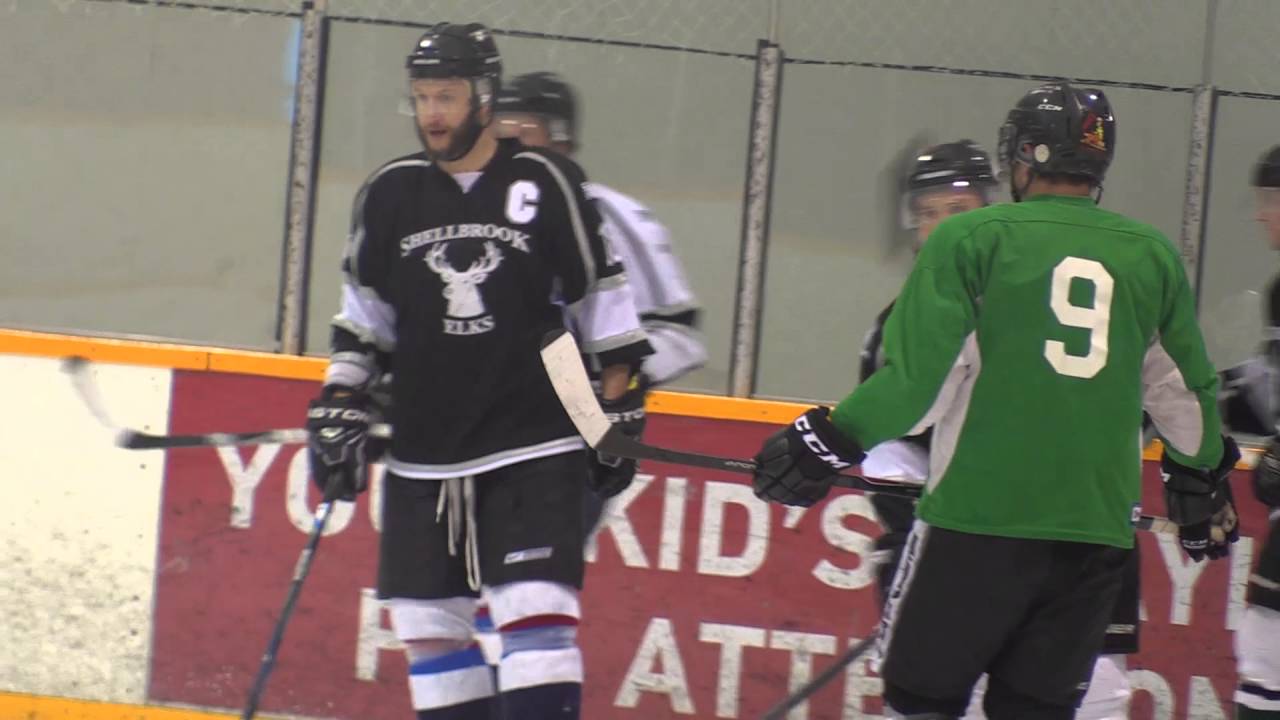 Former minor pro Chris Thompson leading Shellbrook Elks at Allan Cup ...