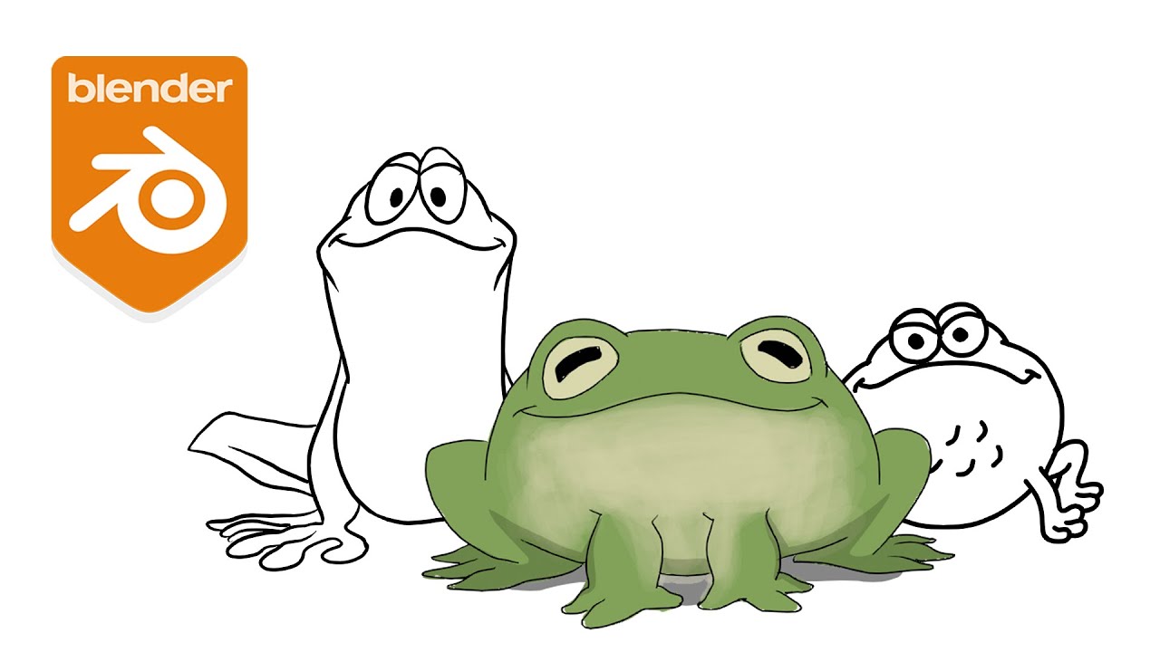 Easy Line-work styles in Grease Pencil - YouTube