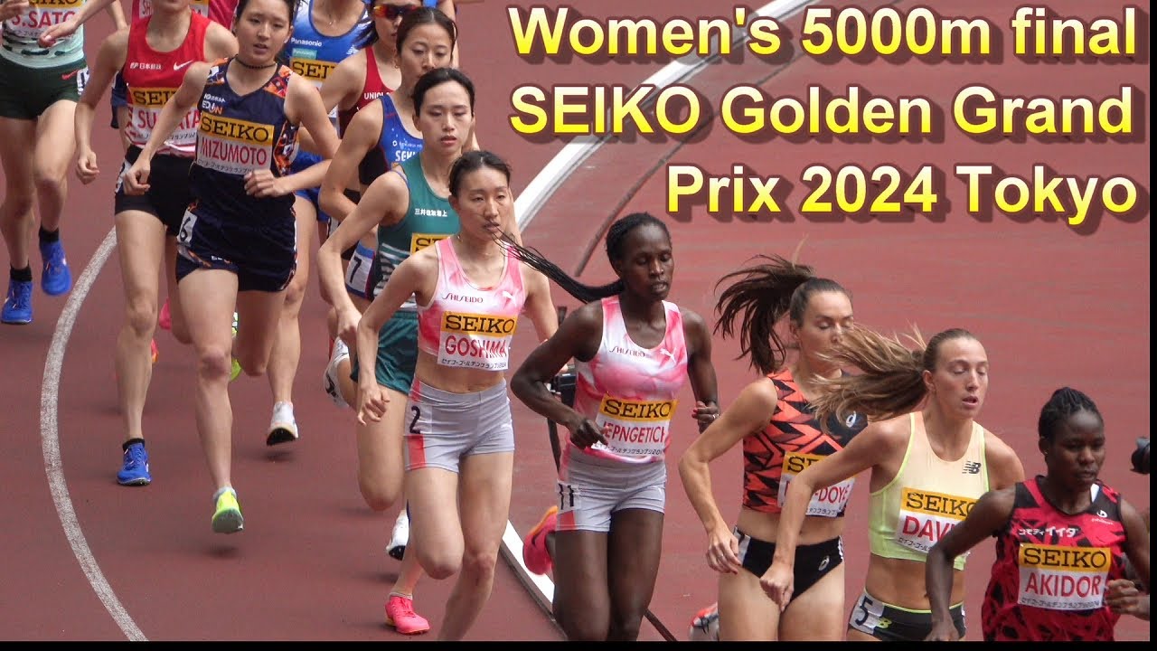 Rose Davies wins Women's 5000m SEIKO Golden Grand Prix 2024 Tokyo - YouTube