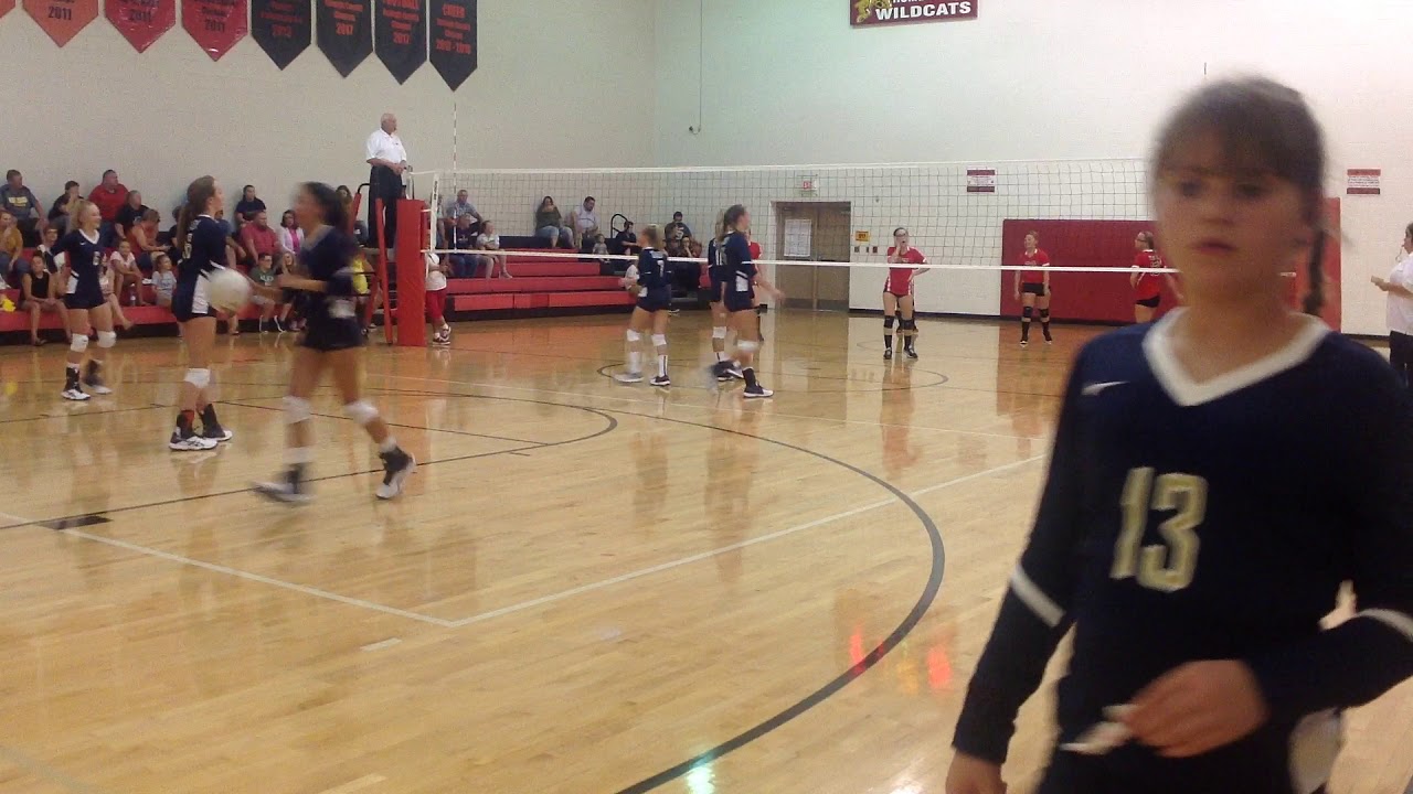 Shady Spring Middle School Varsity 2018 Match 1 - YouTube