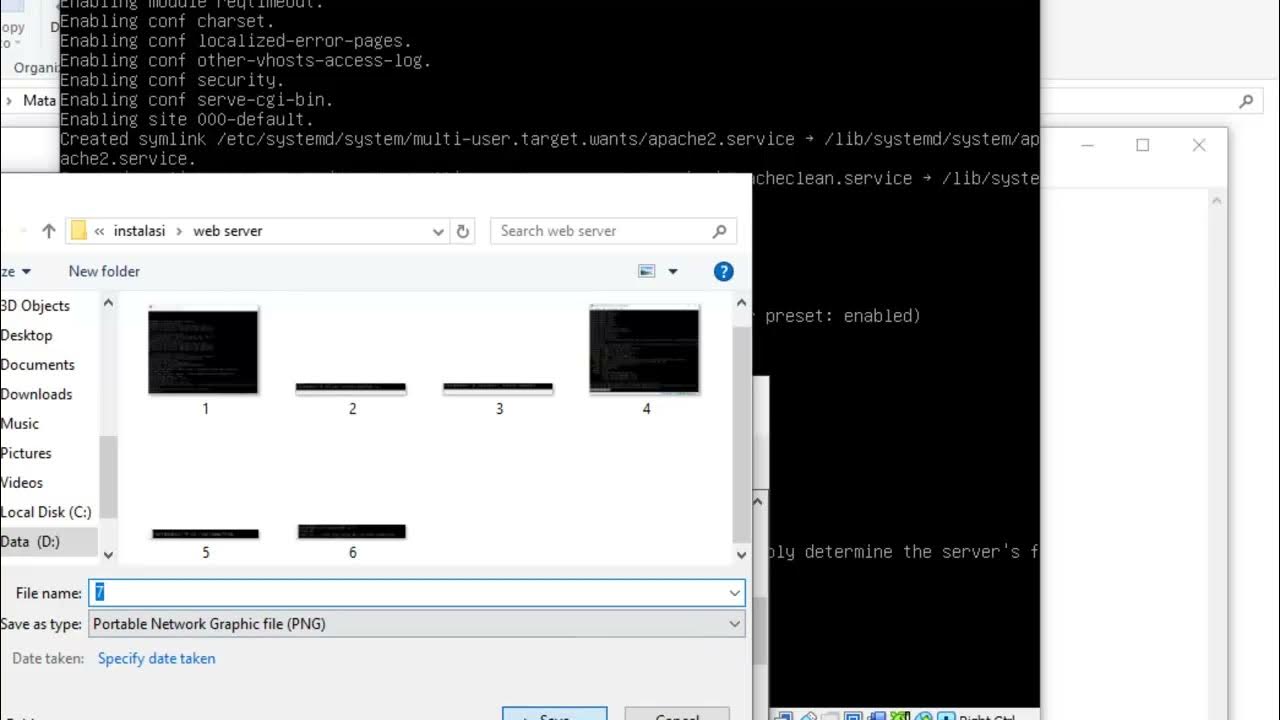 konfigurasi webserver di debian 10.9.0 dengan virtual machine - YouTube