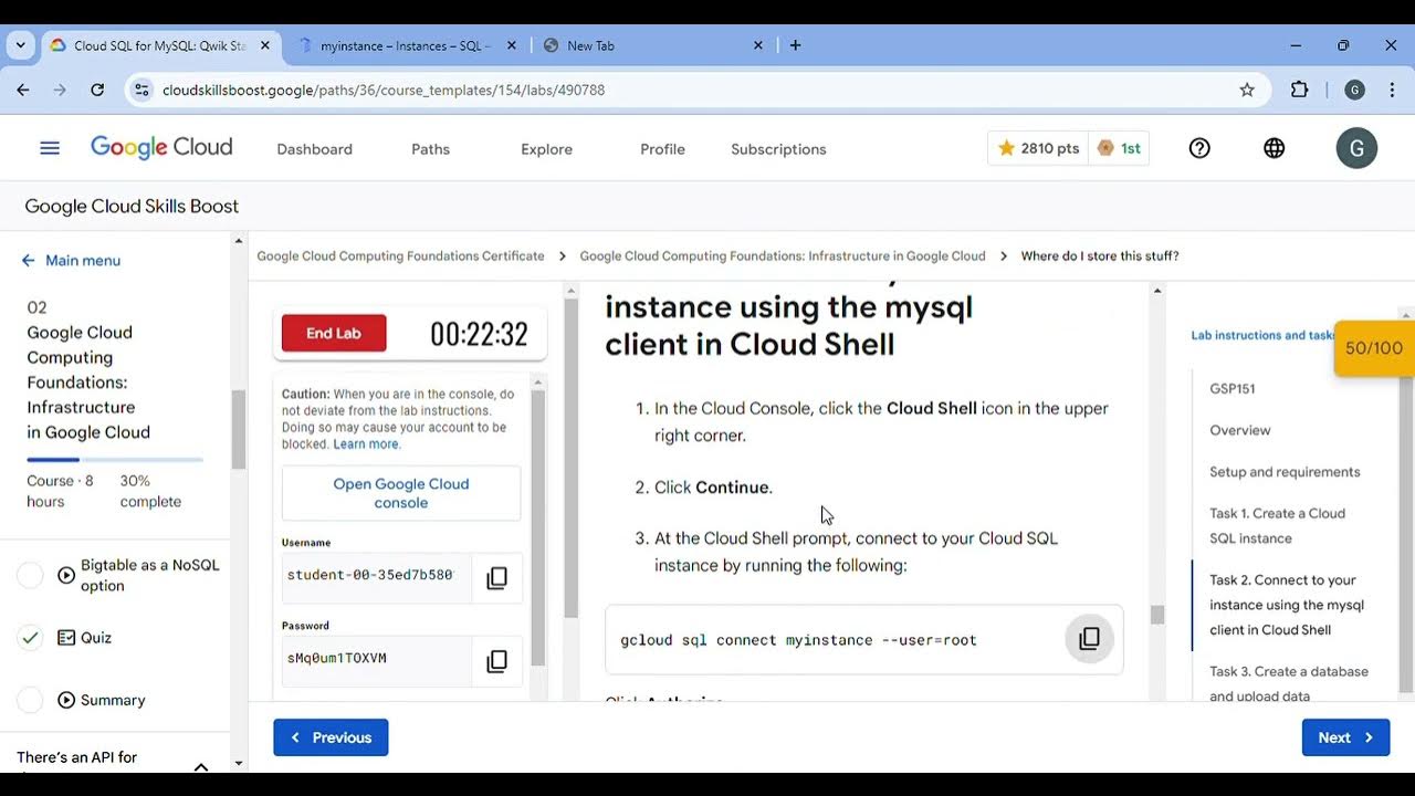 Cloud SQL for MySQL Qwik Start Google Cloud Skills Boost - Komputasi ...